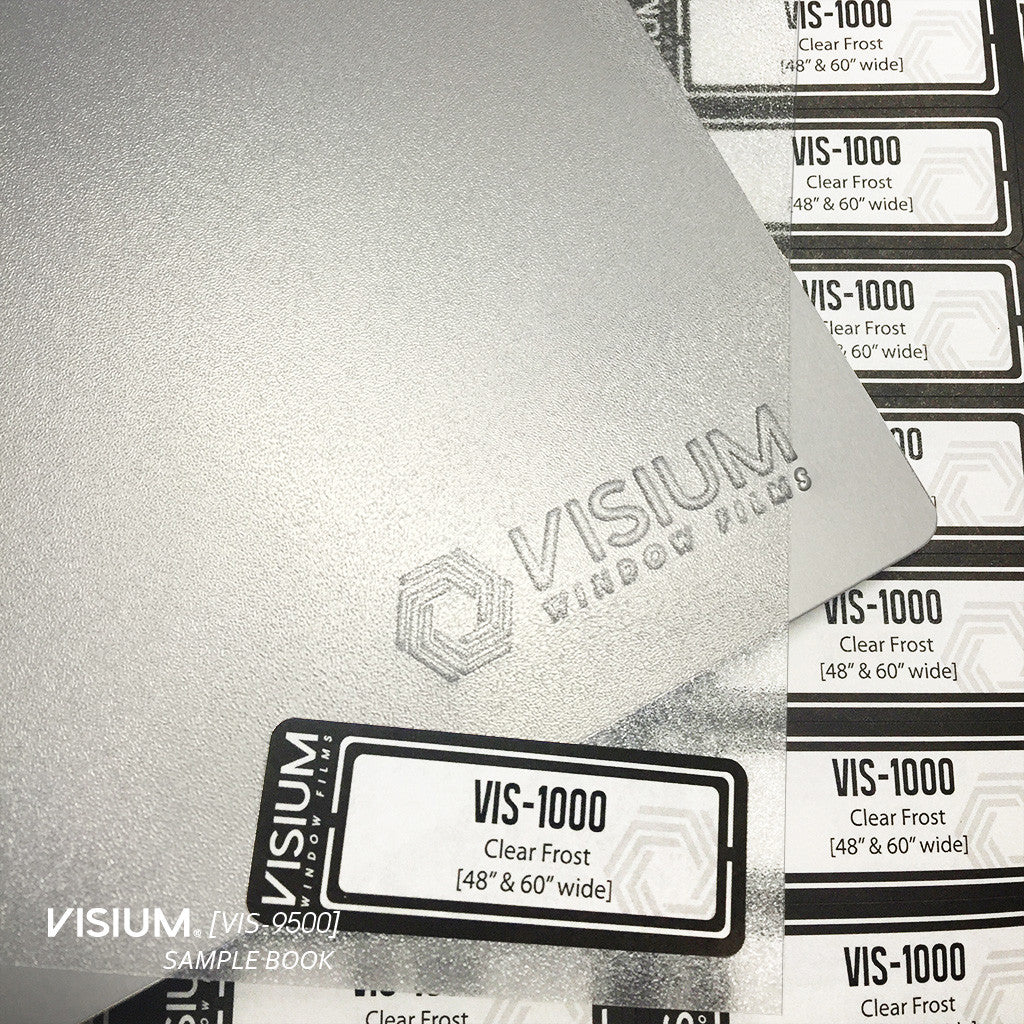 VISIUM® Sample Book [VIS-9500] - Privacy Film Company